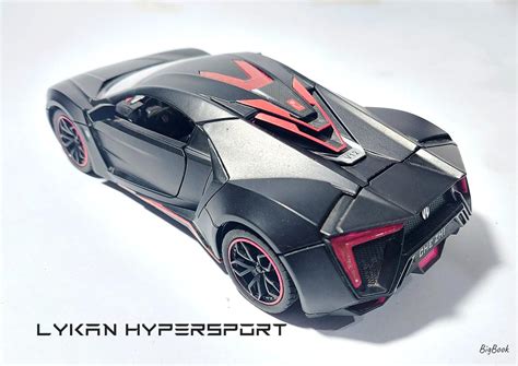 Best Deals For Diecast Car Lykan Hypersport V12 Model Car Scale Ratio