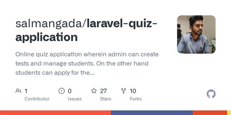 Github Salmangadalaravel Quiz Application Online Quiz Application