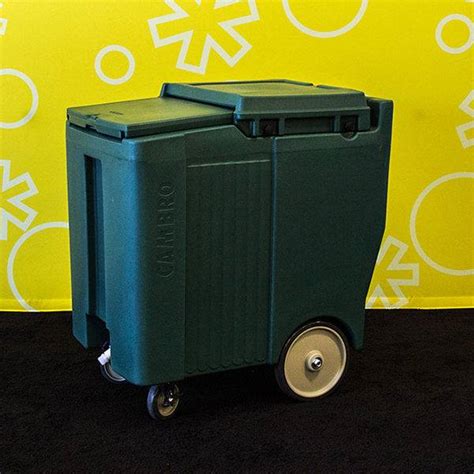 Insulated Ice Caddy Green 175 Lb Capacity Cambro Bills Lemonade