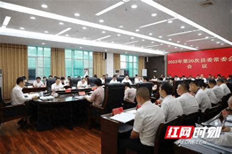 东安：唐何主持召开2023年第20次县委常委会会议工作残疾人重要讲话精神
