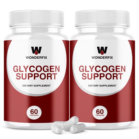2 Pack Glycogen Support Capsules Official Formula Glycogen