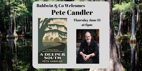 Pete Candler Author Talk And Book Signing Matt Candler