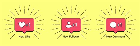 소셜 미디어는 좋아요 추종자 및 댓글 아이콘으로 거품을 알 수 있습니다 알림 카운터 집합 그래픽 사용자 인터페이스에 대한 스톡 벡터 아트 및 기타 이미지 Istock