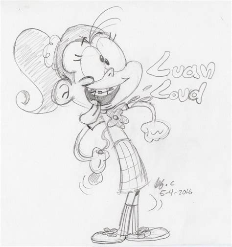 Luan Loud The Loud House Clown By Spongefox On Deviantart