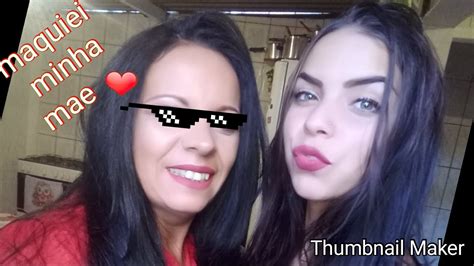 Maquiei Minha MÃe Youtube