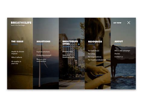 Full Screen Menu Designs Themes Templates And Downloadable Graphic Elements On Dribbble