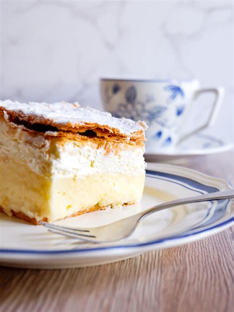 Bled Cream Cake Blejska Krem Nita Slovenian Kitchen