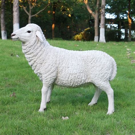 Life Size Sheep Statue Head Down Ne867046 Design Toscano 49 Off