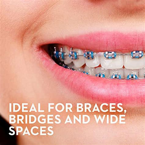 Oral B Dental Floss For Braces Super Floss Pre Cut Strands Mint