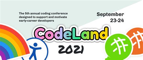 Codeland Is Coming Sept 23 24 2021 🌈 Codenewbie Community 🌱