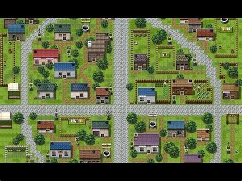RPG Maker MV Mapping A City YouTube