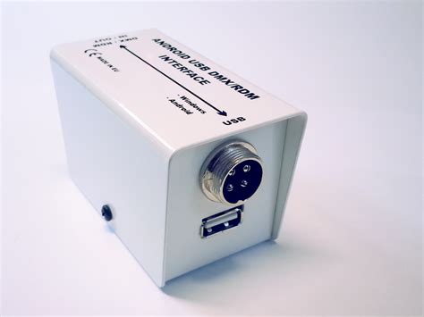 ANDROID USB HOST Interface DEZELECTRIC dmx 512 rdm light controller fényvezérlők