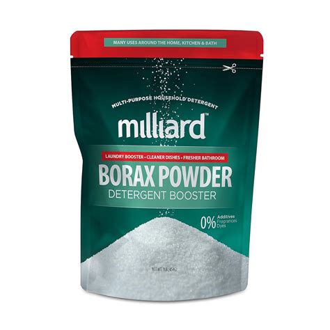 Milliard Borax Powder Pure Multi Purpose Cleaner 1 Lb Bag