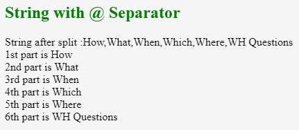 JavaScript Split String How Does Split String Work In JavaScript