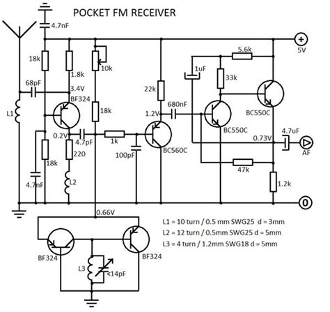 Super Regenerative Receiver Schematic