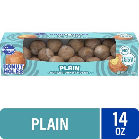 Kroger® Plain Glazed Donut Holes 14 Oz Kroger