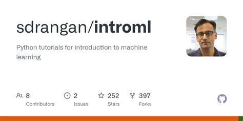 Github Sdrangan Introml Python Tutorials For Introduction To Machine