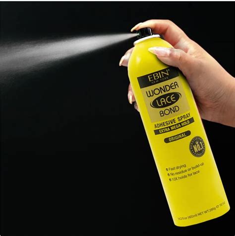 Ebin New York Wonder Lace Bond Adhesive Spray 608 Oz Original