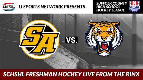 SCHSHL Freshman Hockey St Anthony S Vs Northport Huntington YouTube