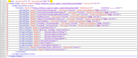 Odata Incompatible Type Kinds Were Found Found Type Kind Primitive