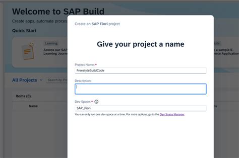 Ui5 Freestyle Development In Sap Build Code With J Sap Community