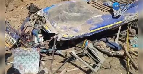 Kullu Bus Accident Video Himachal Mein Bus Accident Many People Injured
