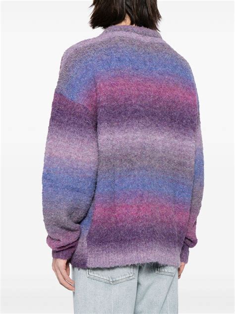 FIVE CM ombré effect Bouclé Jumper Multicolour FARFETCH