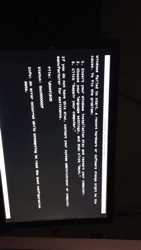 I Was Trying To Boot Into Windows 7 I Have Dualboot Windows 107 And