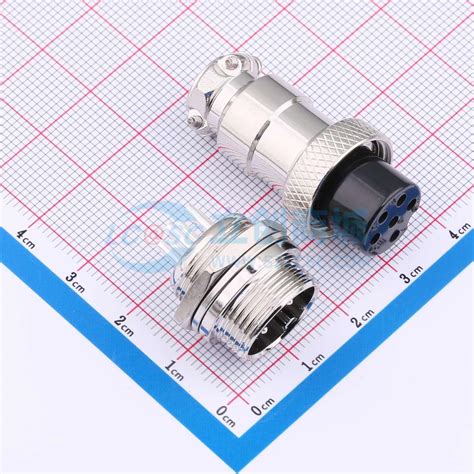 KH GX16 6P中文资料 最新报价 数据手册下载 kinghelm 金航标 圆形 线缆 连接器 立创商城