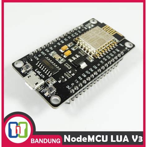 jual nodemcu lua wifi v3 4mb 32mbits ch340 flash esp8266 esp12 board shopee indonesia