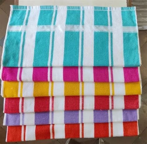 Dobby Cotton Bath Towel Manufacturer Supplier From Solapur