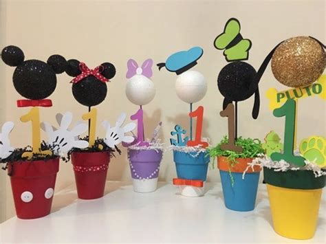 Mickey Minnie Pluto Pateta Margarida Donald 60 Unidades Artofit