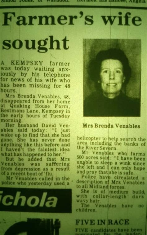 David Venables Found Guilty Of Wifes Murder After Trying To Blame
