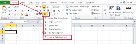 how to rotate cells in excel data orientation free online tutorial