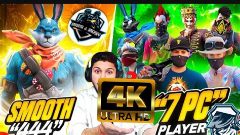 Smooth 444 On Fire 🥵 4k Edit 🥶 1 Vs 7💀 Nggaming Smooth444 4k