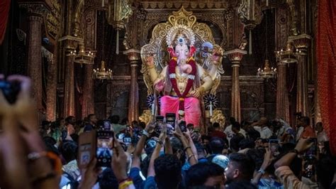 Ganesh Chaturthi 2023 When And Where To Watch Lalbaugcha Raja LIVE