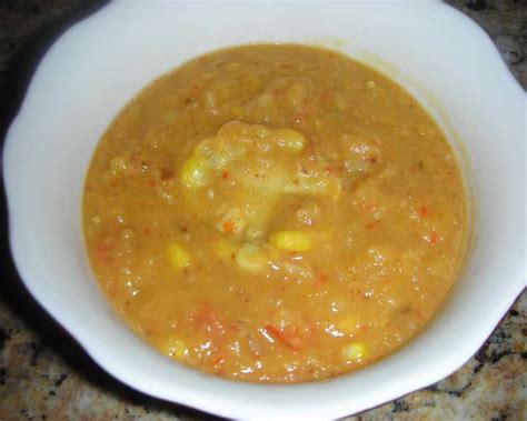 Jamaican Spiced Corn Soup Recipe Recipe Chefs Resource Recipes