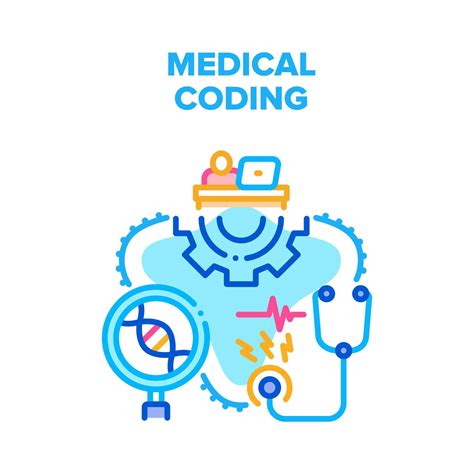 Medical Coding Vector Concept Color Illustration 17352739 Vector Art At Vecteezy