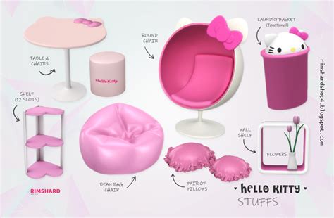 Hello Kitty Stuffs The Sims 4 Catalog