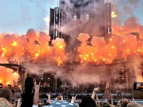 Rammstein Live Pyrotechnics
