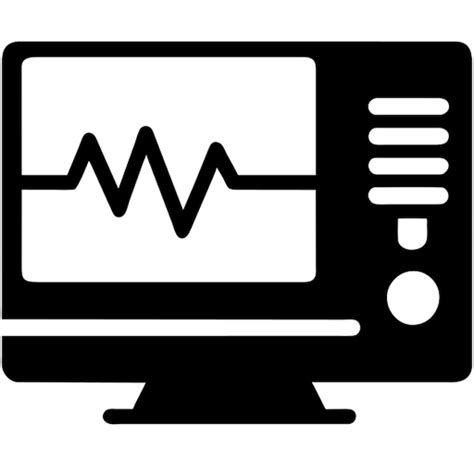 Premium Vector Cardiology Apparatus Pictogram