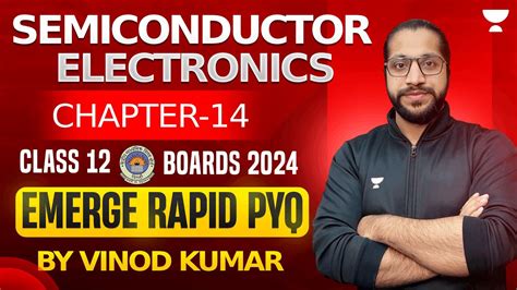 🔴 Most Important Pyqs 🔥😨 Semiconductor Class 12 Physics Chapter 14 Boards 2024 Vinod