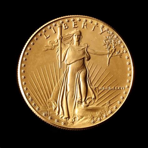 1986 50 One Ounce Gold Eagle Bullion Coin Lot 3060 Rare American