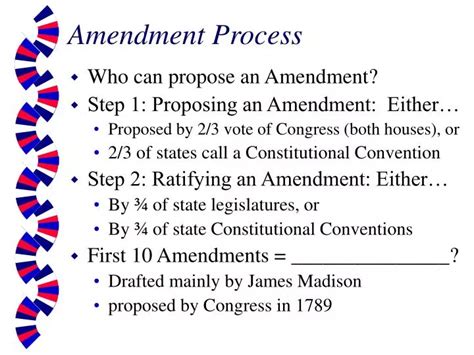 Ppt Amendment Process Powerpoint Presentation Free Download Id6838618