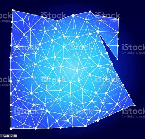 Egypt Blue Triangle Node Vector Pattern Stock Illustration Download