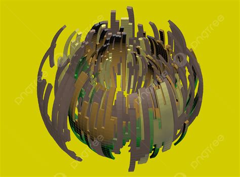 Computergenerated 3d Illustration Showcasing Calculated Fractals