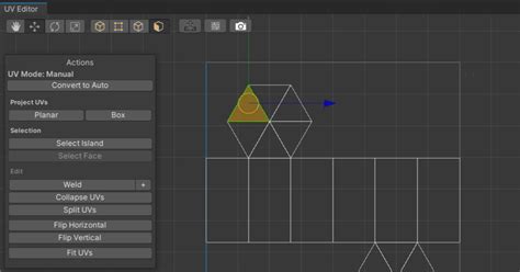 【unity】probuilderでのuv展開方法｜一個