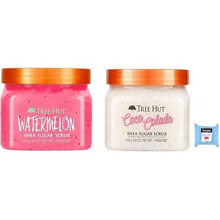 Amazon Com Tree Hut Coco Colada Shea Sugar Scrub 18 Oz Ultra Hydrating And Exfoliating Scrub