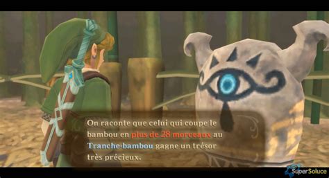L île aux Bambous Soluce The Legend Of Zelda Skyward Sword Edition