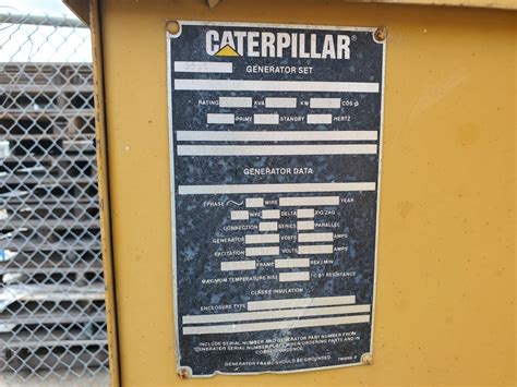 Used 1994 Cat 3516 Generator Set